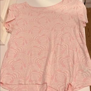 GAP | Shirts & Tops | Tshirt Pink Zebra Design | Poshmark
